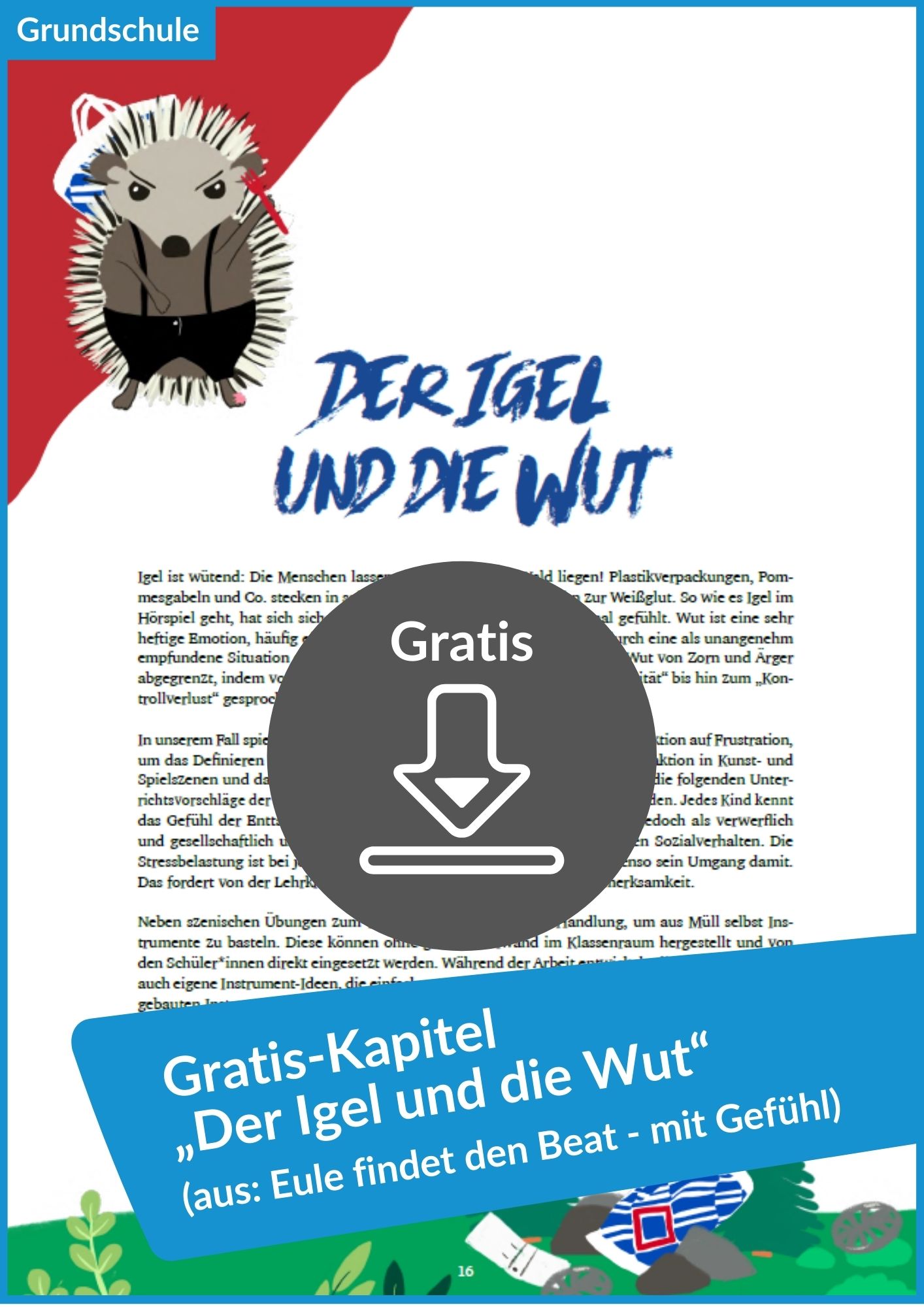 Gratis-Download aus „Eule findet den Beat – mit Gefühl. Das Unterrichtsmaterial“